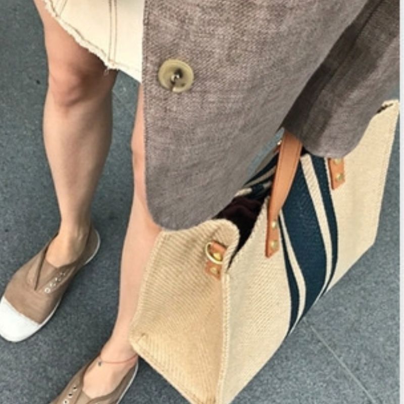 Sac en lin portable pour femme | Petites Aventures – petites aventures